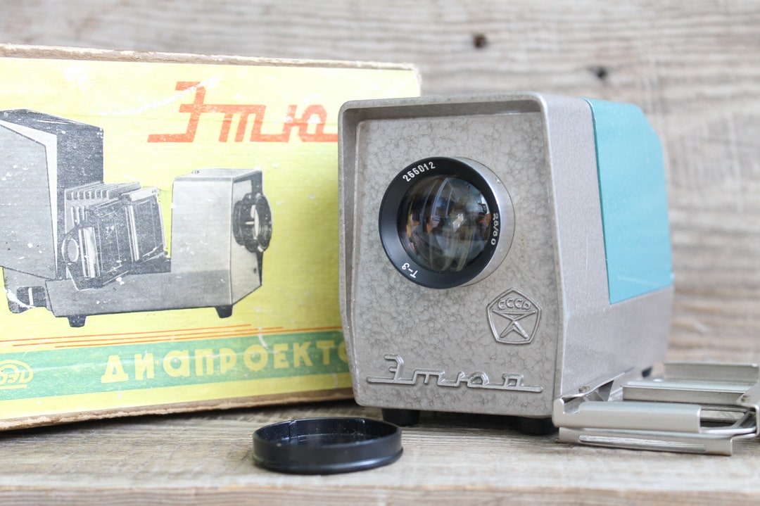 Vintage Slide (filmstrip) Projector "etud", Film Viewer - Etsy