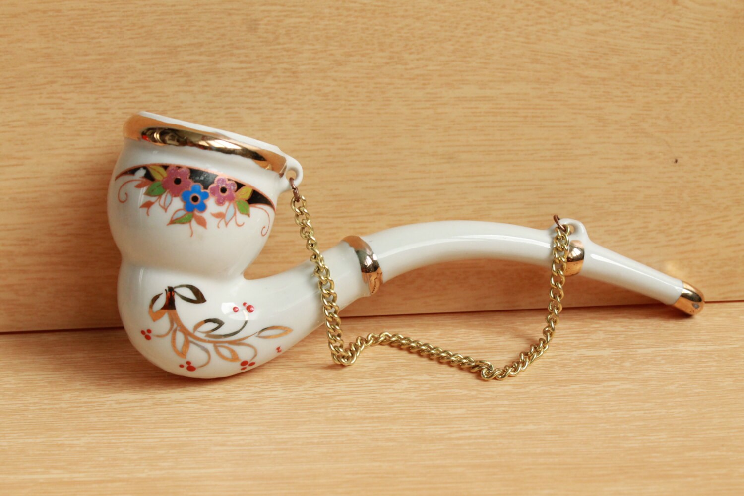 Pipe ... Porcelain Tobacco pipe ... home decor Smoking pipe | Etsy