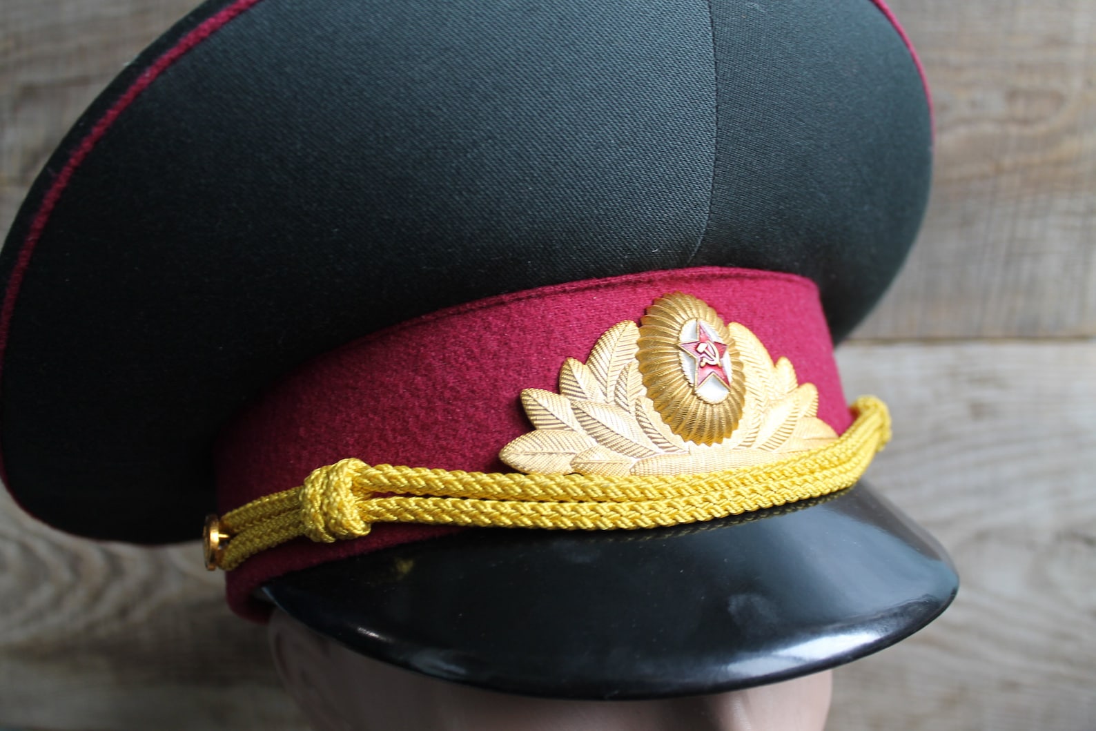 Vintage Soviet Army Cap Size 56 / 7 / S / Soviet - Etsy