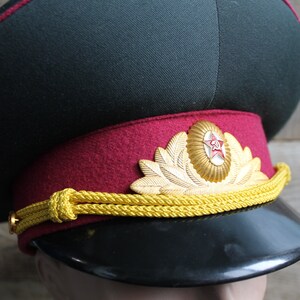 Vintage Soviet Army Cap Size 56 / 7 / S / Soviet - Etsy