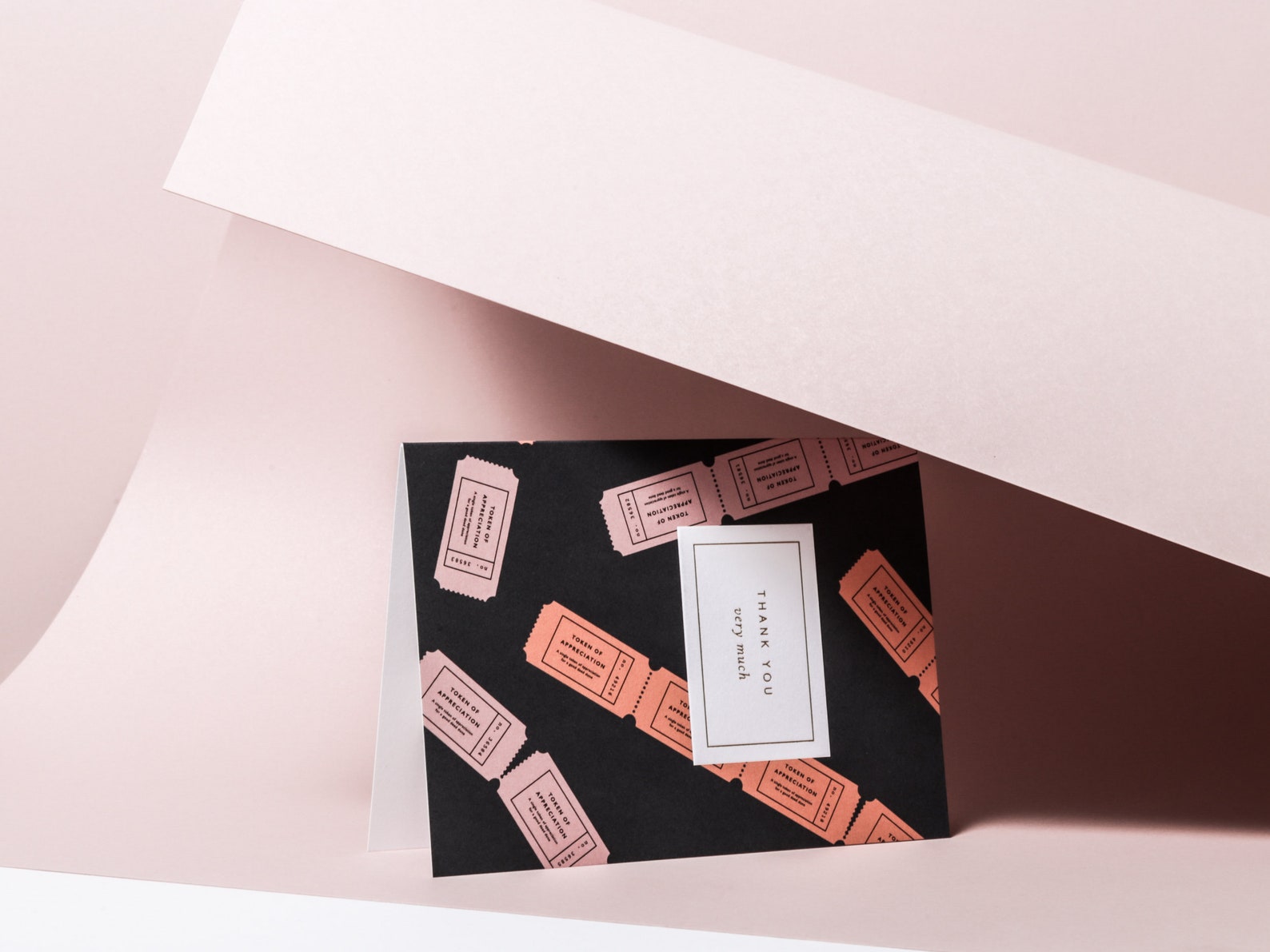 Token of Appreciation Card | Thank You Card | Letterpress Thank You ...