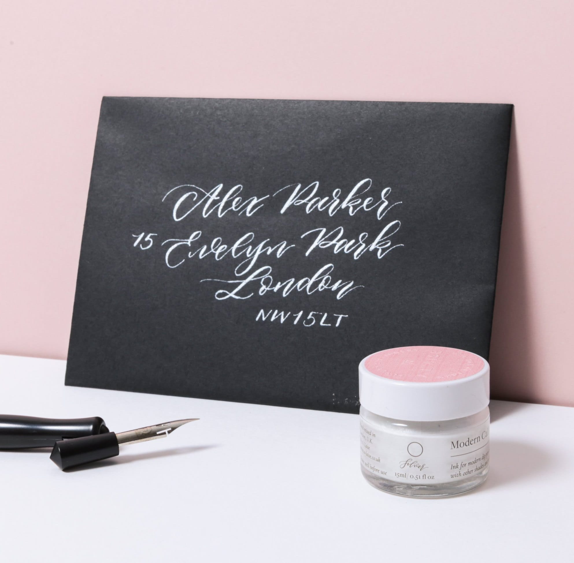 Silver Calligraphy Ink Shimmery Handmade Calligraphy Ink | Etsy