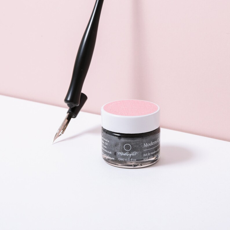 Midnight Shimmer Calligraphy Ink | Shimmery Handmade Calligraphy Ink ...