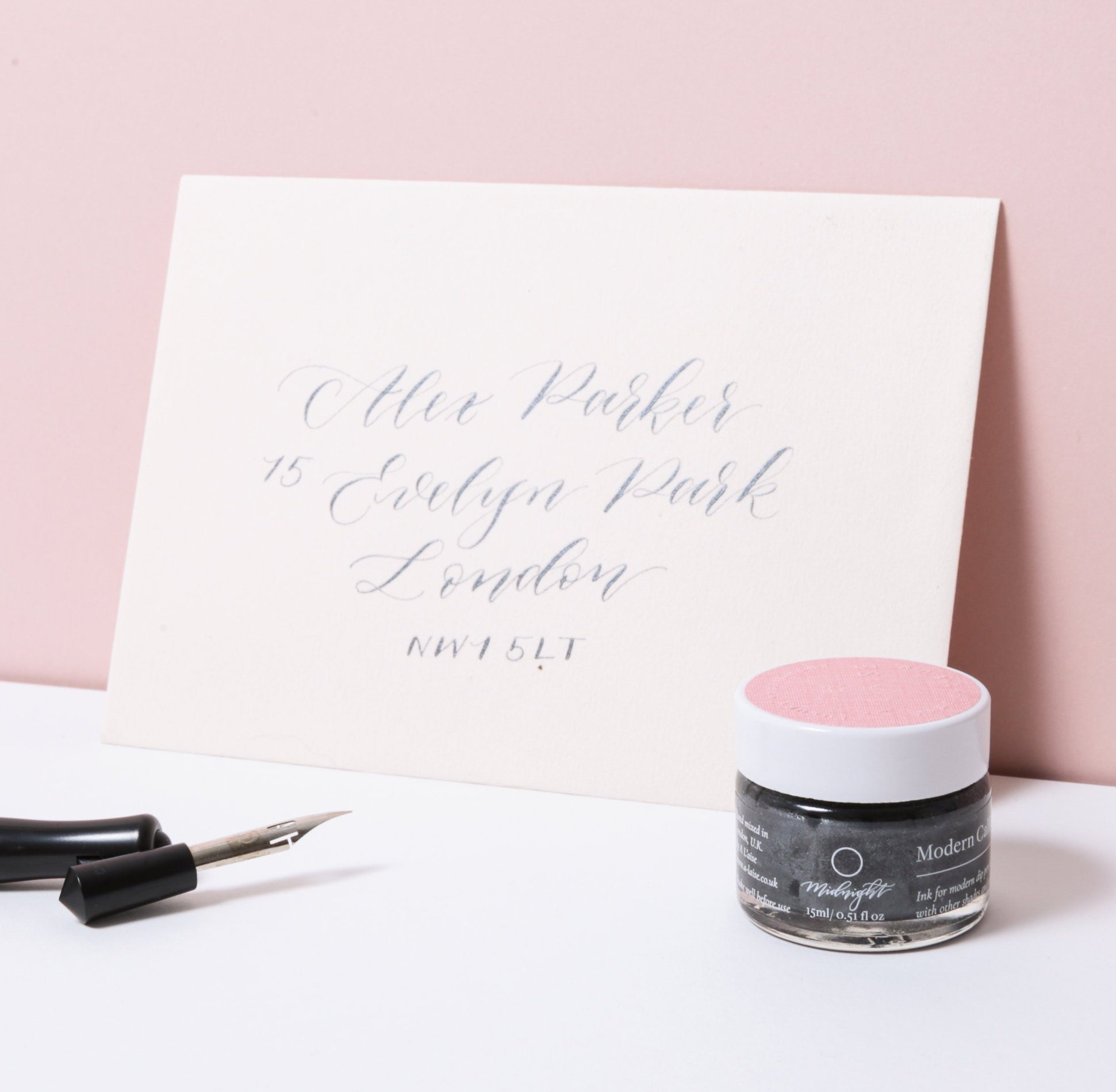 Midnight Shimmer Calligraphy Ink | Shimmery Handmade Calligraphy Ink ...