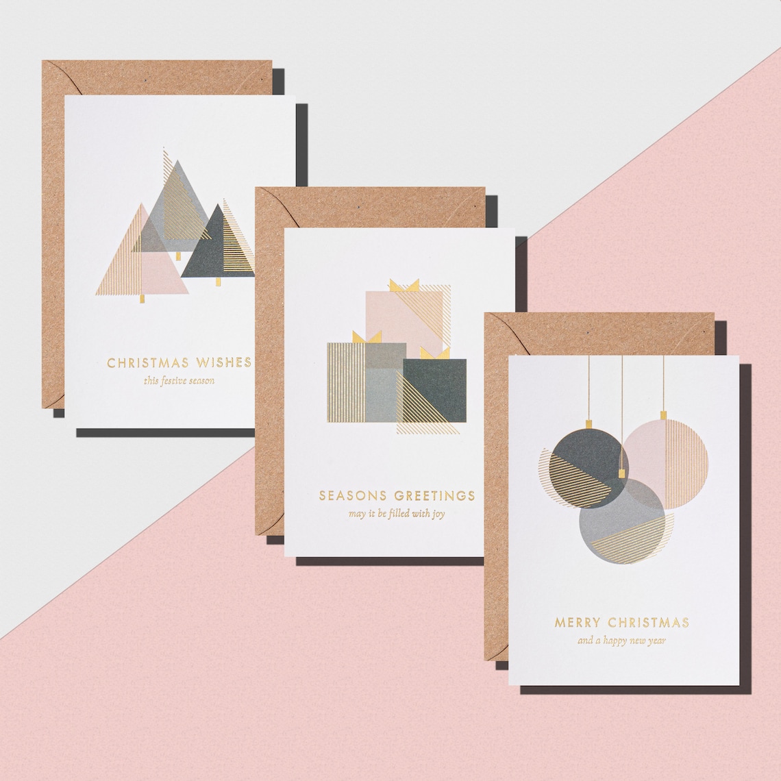 Christmas Card Pack Pack of 6 Christmas Cards Luxury | Etsy