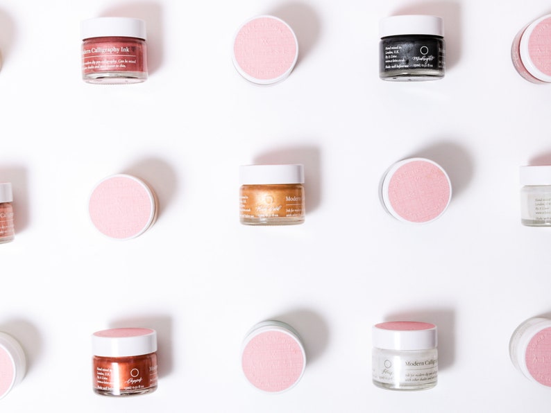 Copper Calligraphy Ink Shimmery Handmade Calligraphy Ink - Etsy