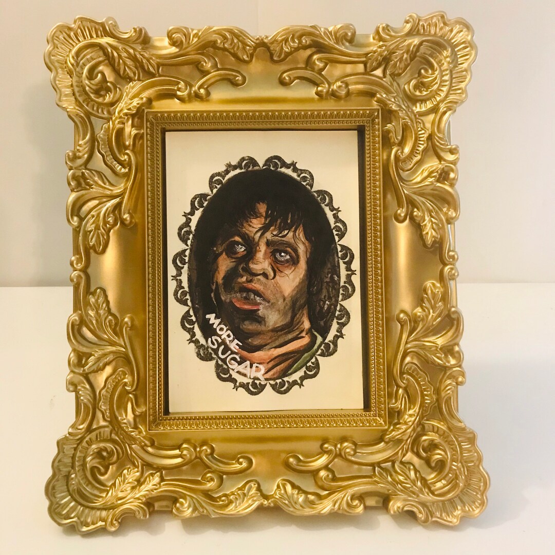 Original Mini Painting: Inktober MIB Alien “more Sugar” - Etsy