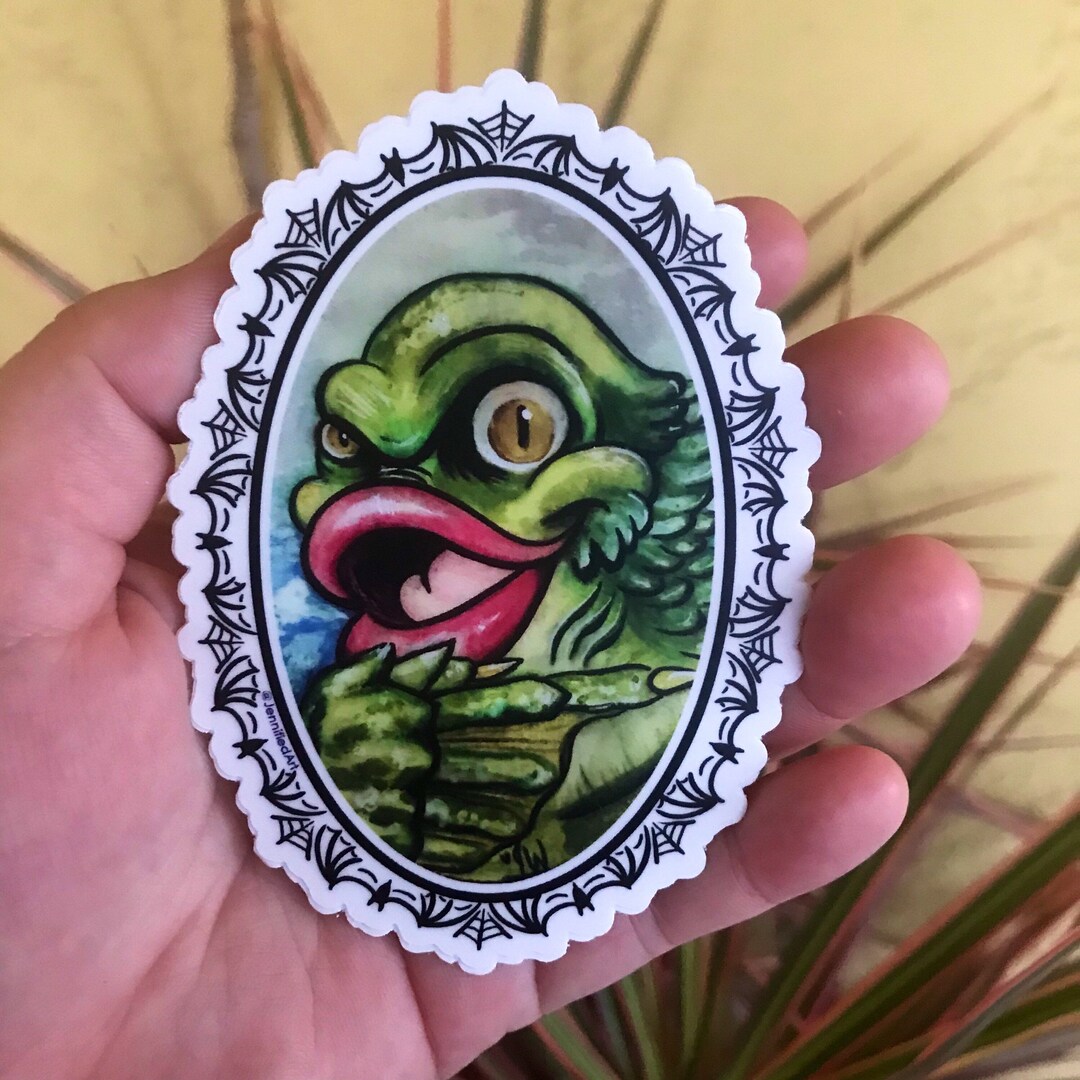 Creature Sticker by Jennified Art - Etsy