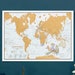 Scratch the World® Travel Edition Map Print Home Gift for - Etsy