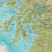 Scotland Wall Map Poster - Front Sheet Laminated -16.5 X 23.4 Inches - Etsy