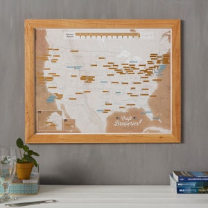 Scratch off USA Map Craft Breweries Print - Beer Poster - Gift for Him ...