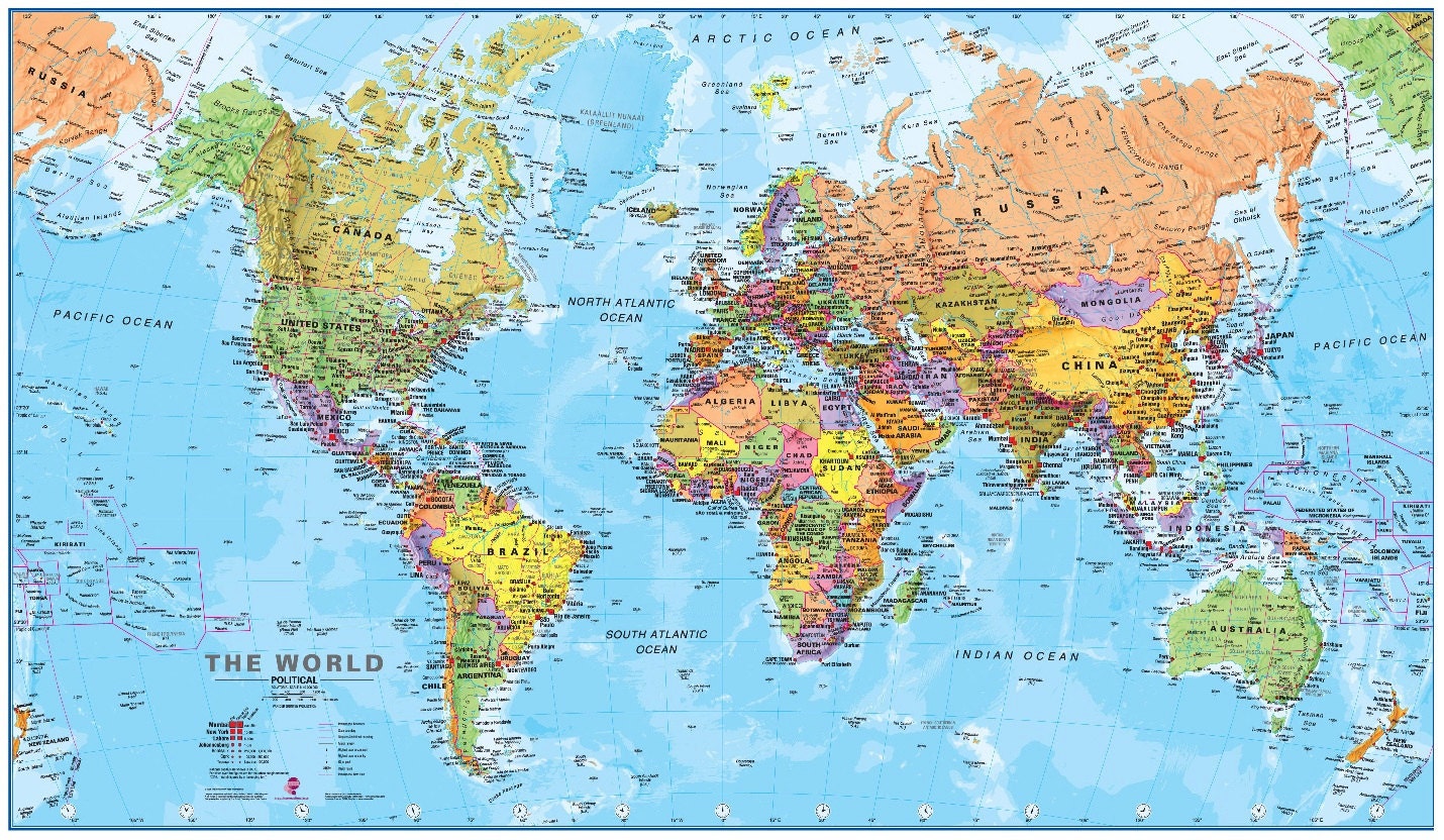 World Map Psd Download