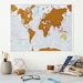 Scratch off Map of the World Poster USA Scratch off Map - Etsy