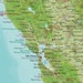 California Wall Map Poster - Front Sheet Laminated - 17 X 22 Inches - Etsy