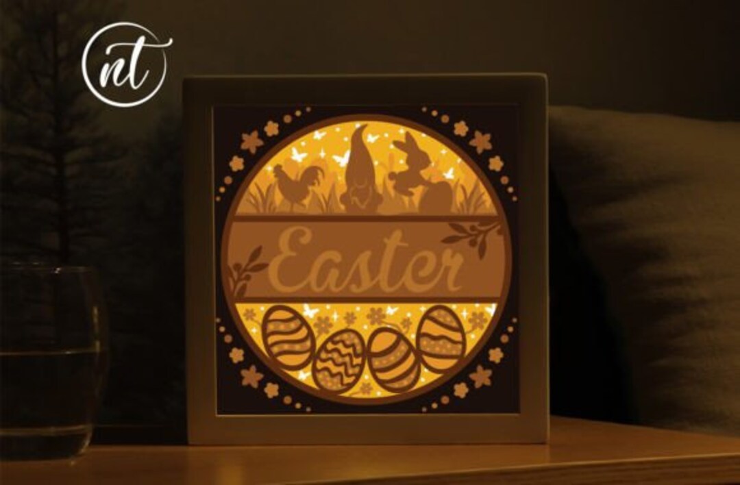 Easter Decorations Shadow Box - Etsy