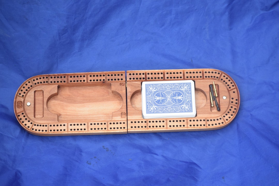 Two Player Travel Cribbage Board - Etsy