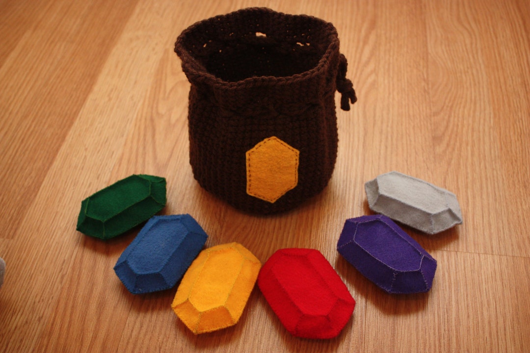 Rupee Wallet and Felt Rupees PATTERN - Etsy