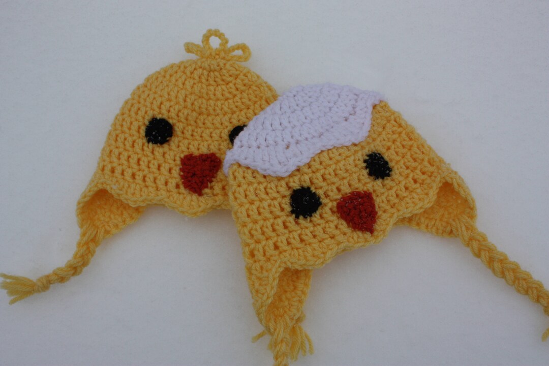 CROCHET PATTERN: Hatching Chick Hat - Etsy