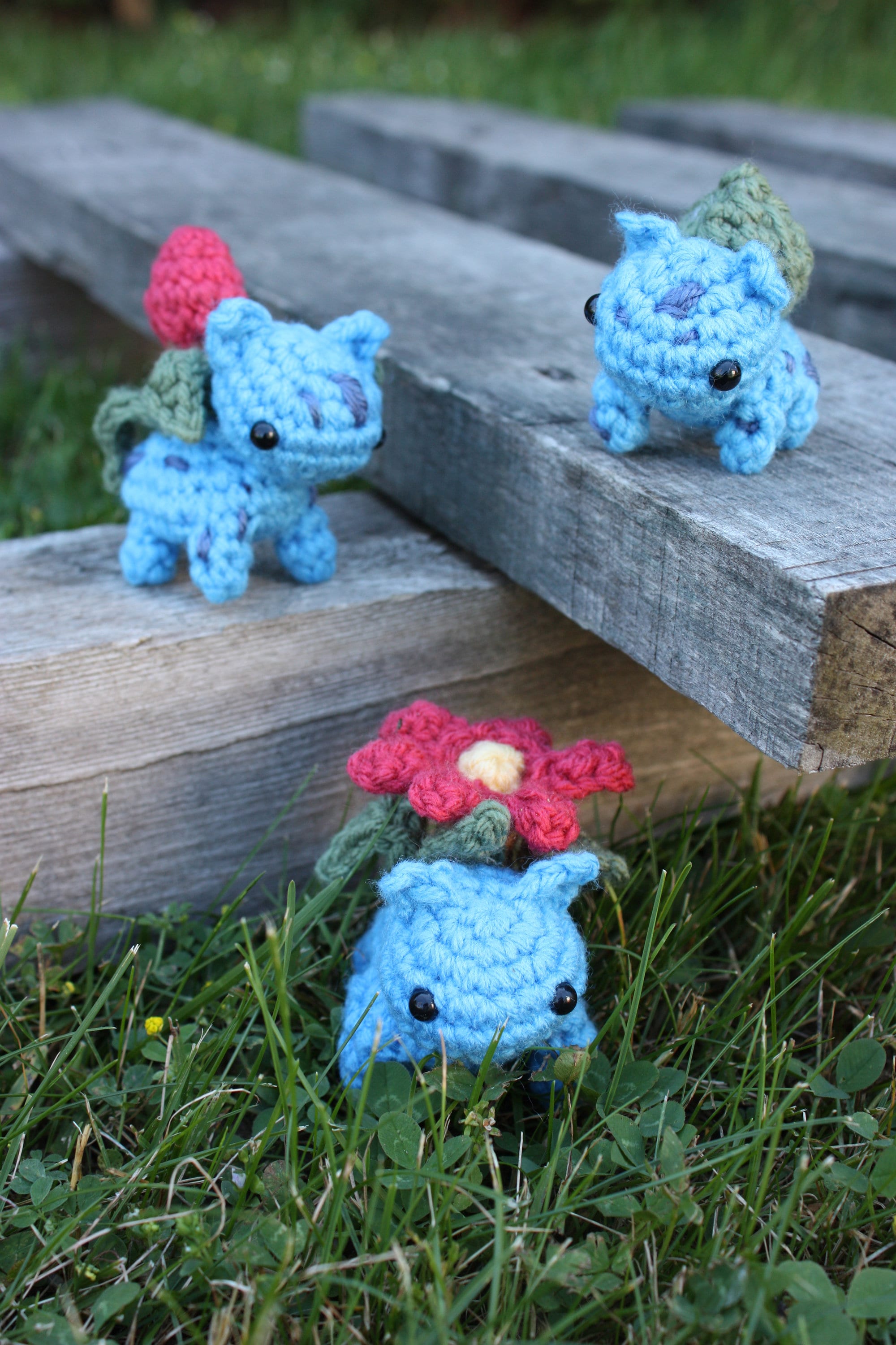CROCHET PATTERN: Bulbasaur Ivysaur Venusaur | Etsy