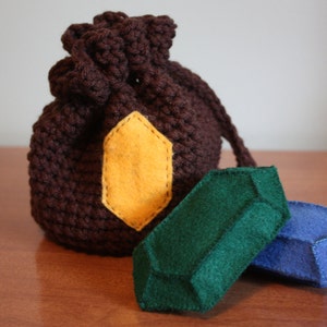 Rupee Wallet and Felt Rupees PATTERN - Etsy