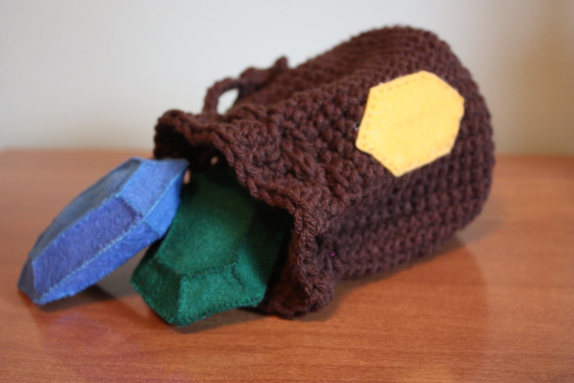 Rupee Wallet and Felt Rupees PATTERN - Etsy