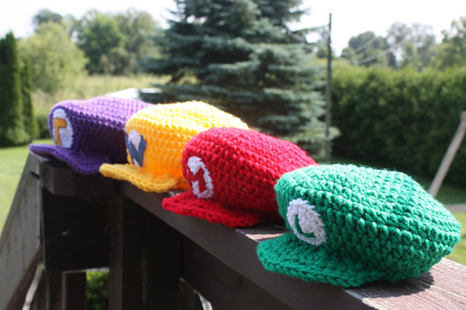 Crochet Pattern: Mario Hat NB to Adult Sizes PDF | Etsy