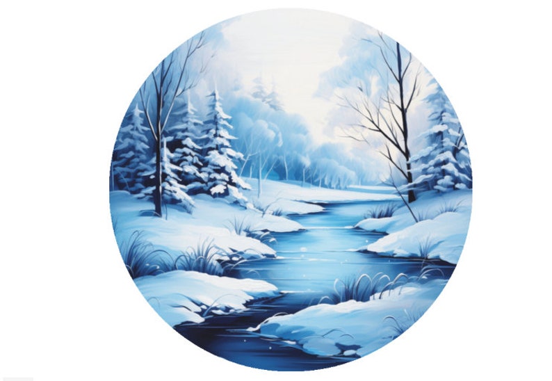 Winter Oasis Sign and Ribbons Kit - Etsy