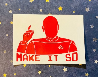 Captain Picard - Etsy