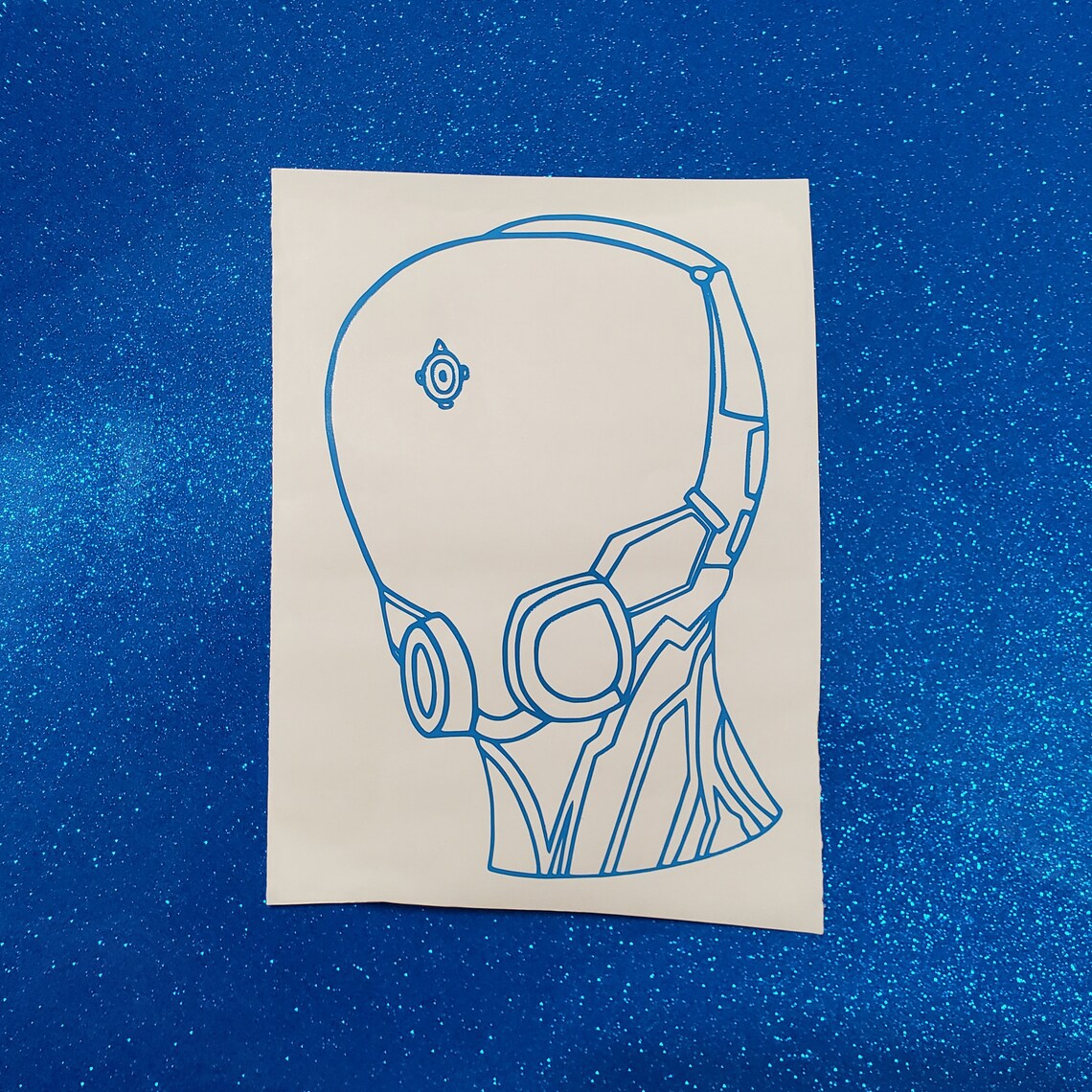Warframe Outline Permanent Vinyl Decal | Etsy