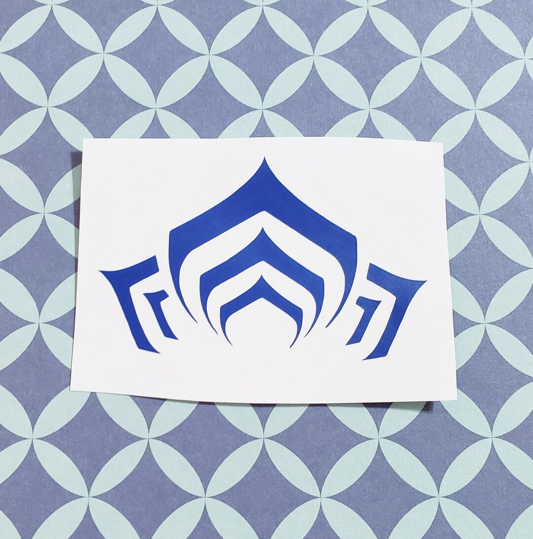 Warframe Lotus/tenno Permanent Vinyl Decal - Etsy