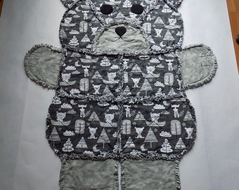 Bear Rag Quilt | Etsy