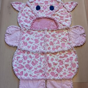 Bessie the Cow Rag Quilt RTS - Free Shipping - Etsy