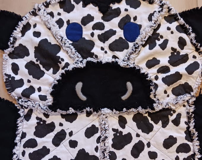 NEW - Bob the Cow Rag Quilt RTS - Free Shipping - Etsy