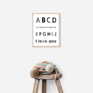 2 Print Set, All Together Now Song Lyric Art, Nursery Wall Decor - Etsy