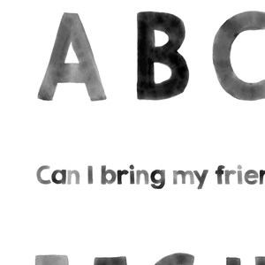 2 Print Set, All Together Now Song Lyric Art, Nursery Wall Decor - Etsy