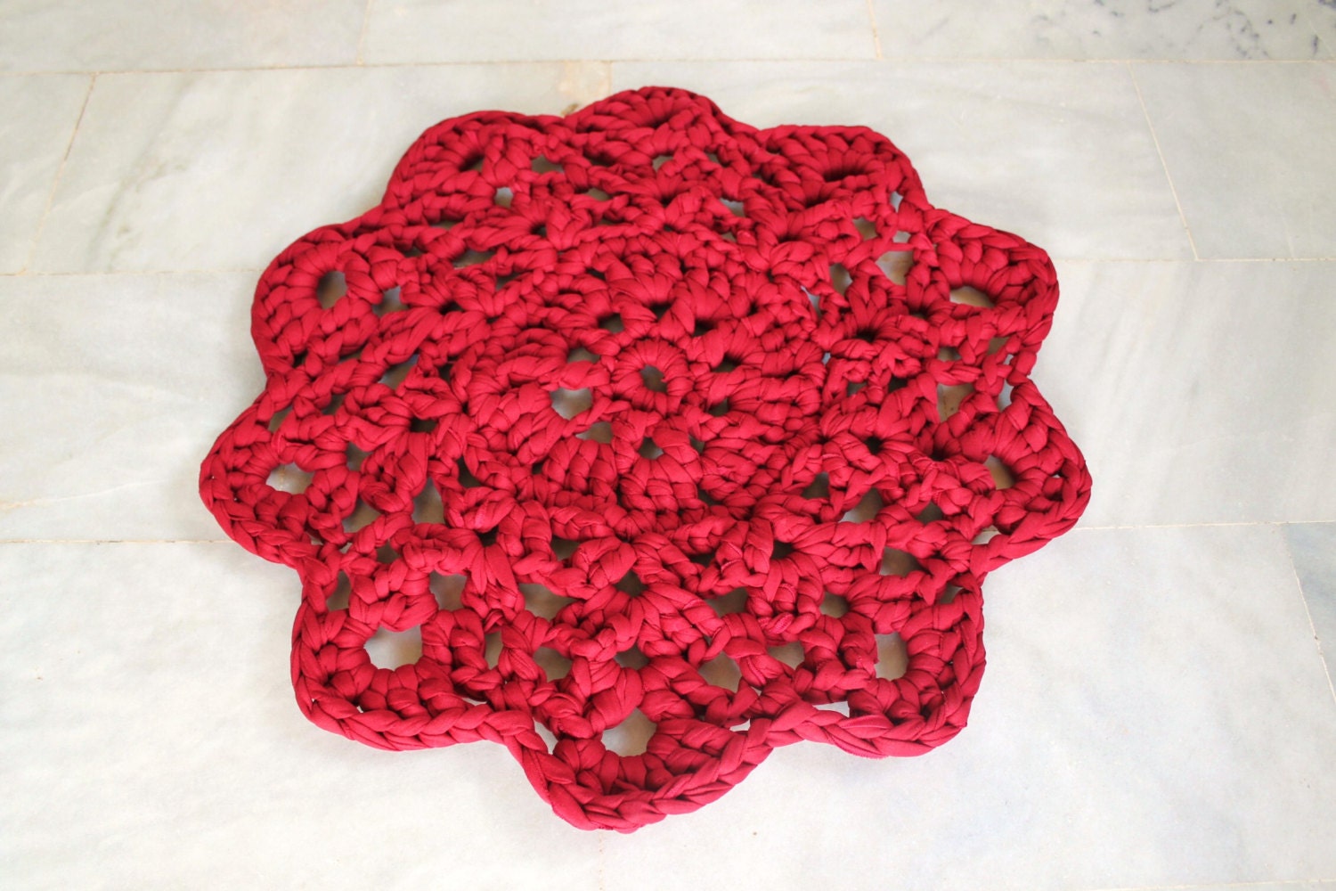 INSTANT DOWNLOAD PDF Pattern Crochet Rag Rug - Etsy