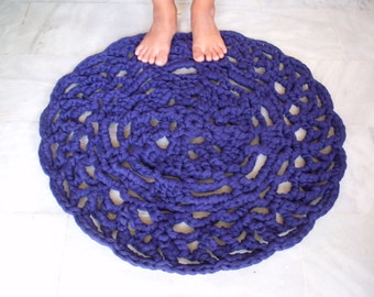 PDF Pattern Crochet Red Rag Rug | Etsy