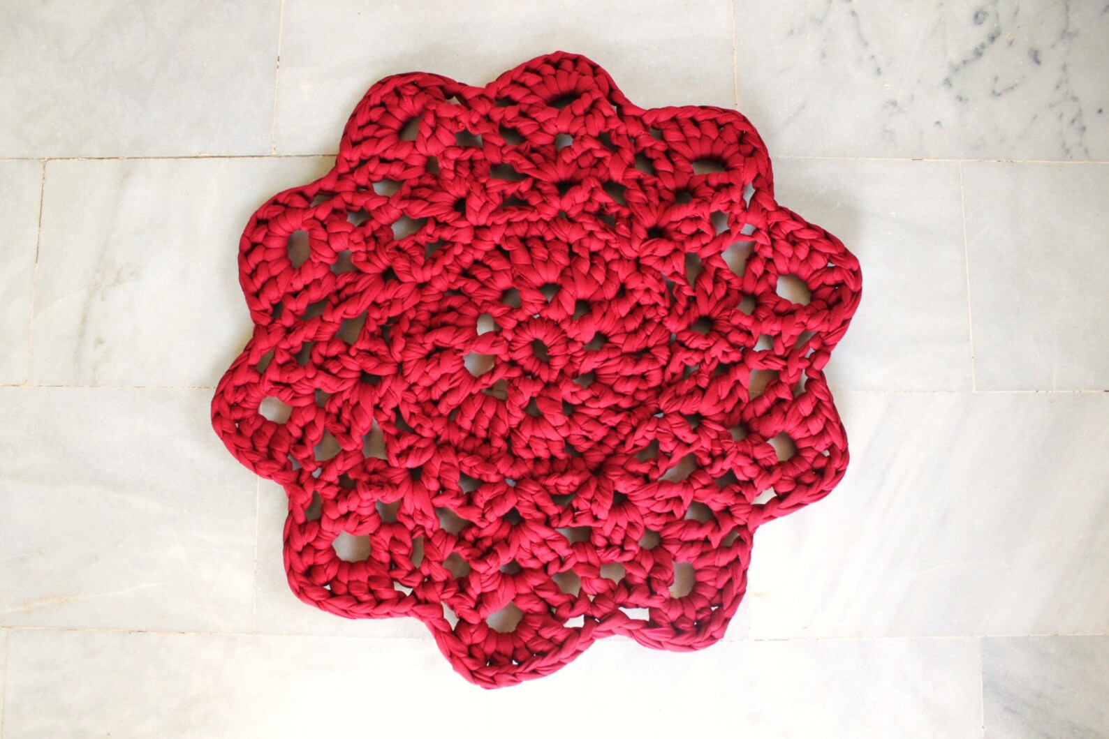 INSTANT DOWNLOAD PDF Pattern Crochet Rag Rug - Etsy
