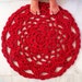 PDF Pattern Crochet Red Rag Rug | Etsy