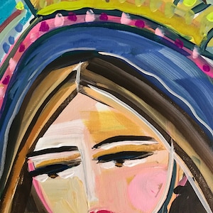 PRINT on Paper or Canvas, "mary of Guadalupe Castilian Roses" - Etsy