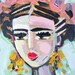 PRINT on Paper or Canvas, little Frida 3 - Etsy