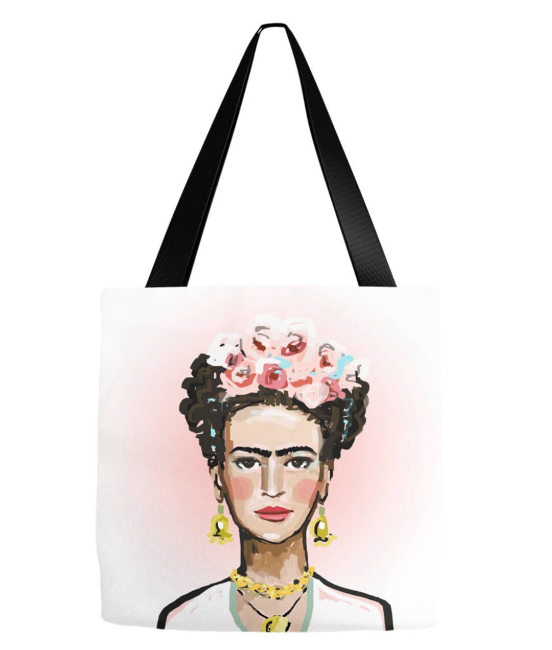 Frida Tote Bag, Graphic Frida Art Bag, Frida Carryall - Etsy