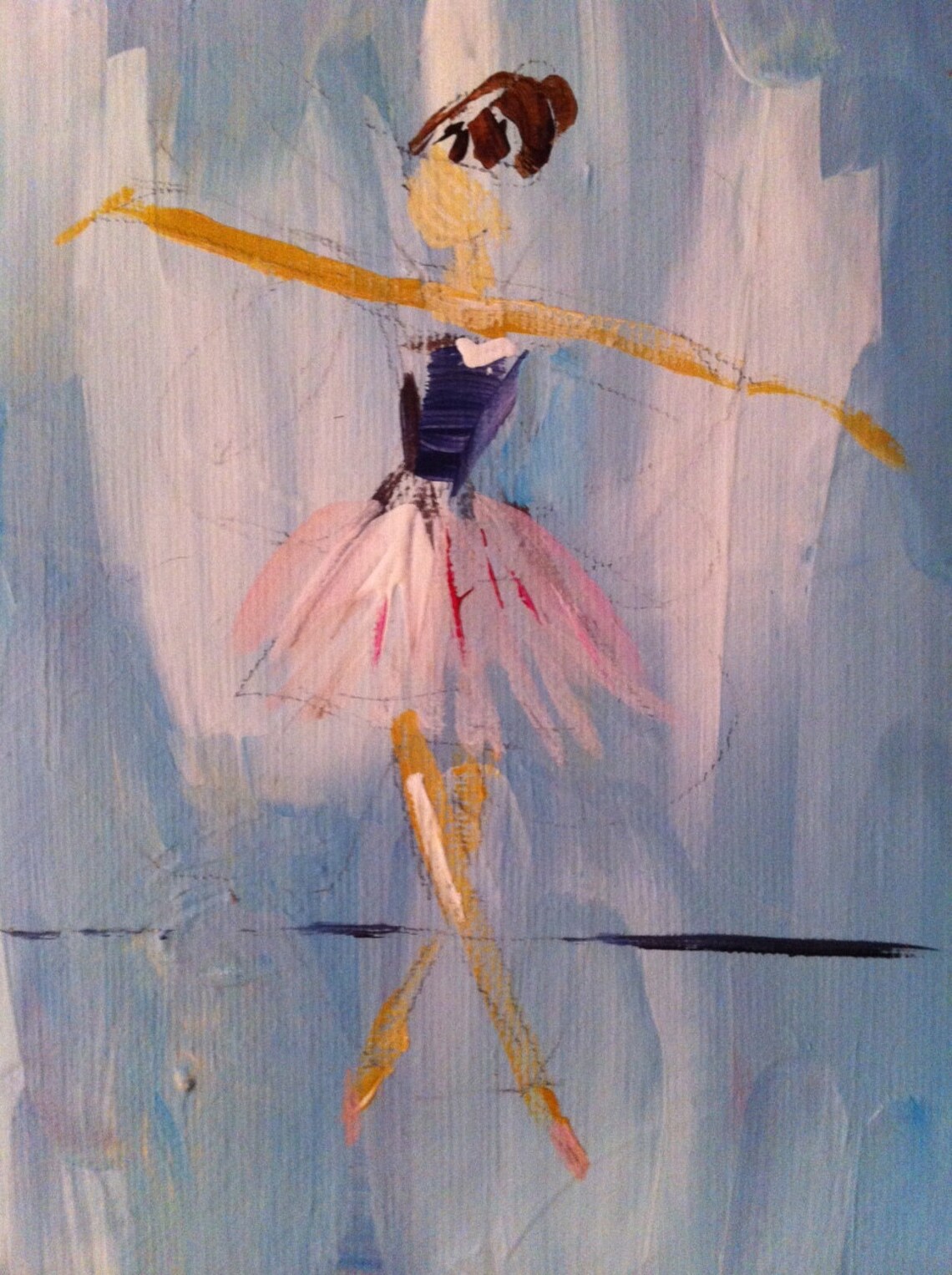 Print on Paper or Canvas, "degas Girl" - Etsy