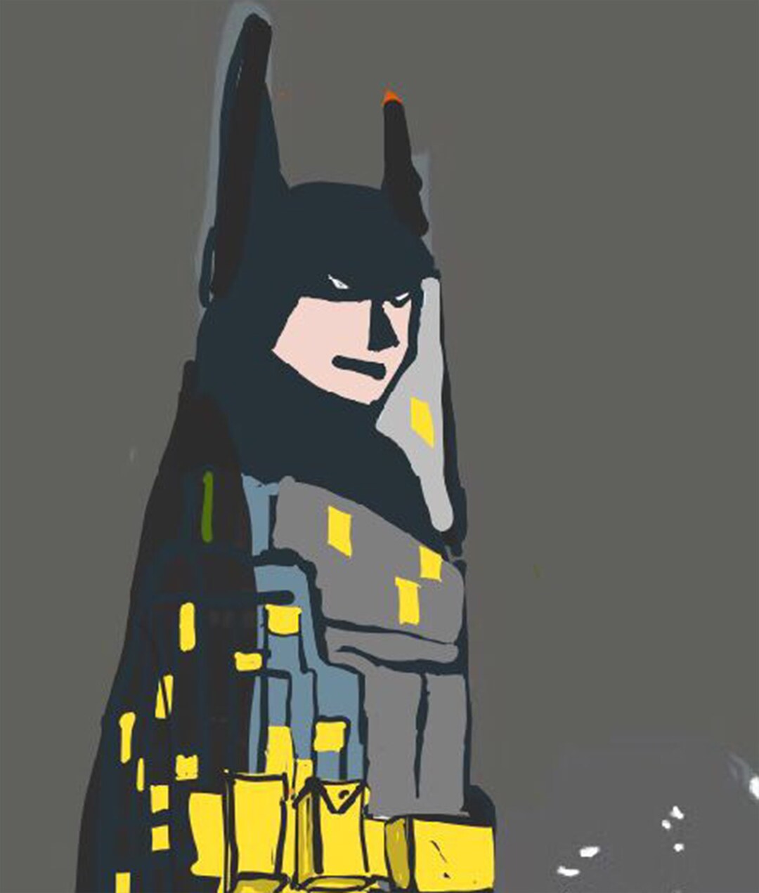 The Batman Building Nashville TN Pop Art Skyline - Etsy