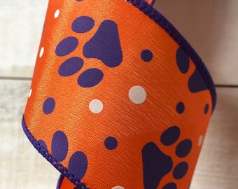 Purple Paw Ribbon - Etsy