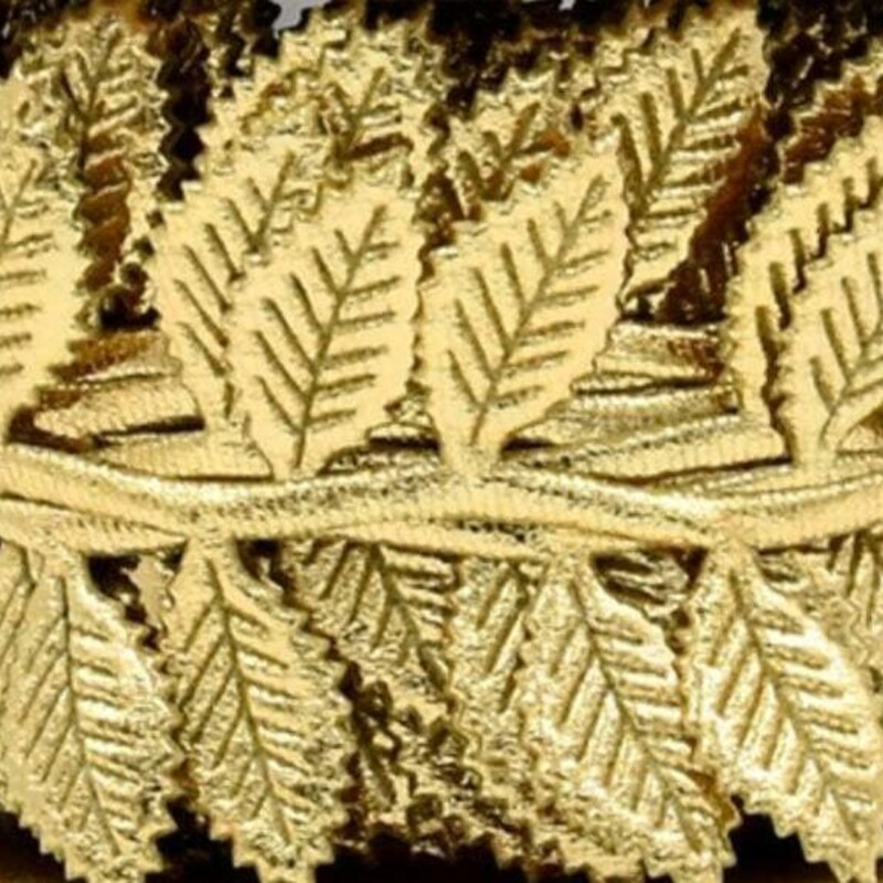 Gold Leaf Trim - Etsy