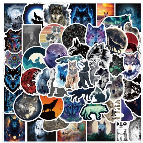 Wolf Decals for Vehicles - Etsy