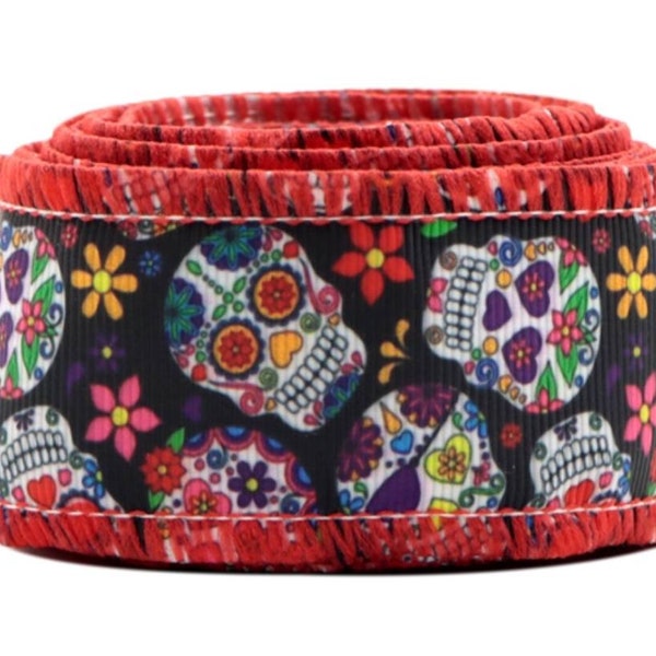 Sugar Skull Ribbon - Etsy