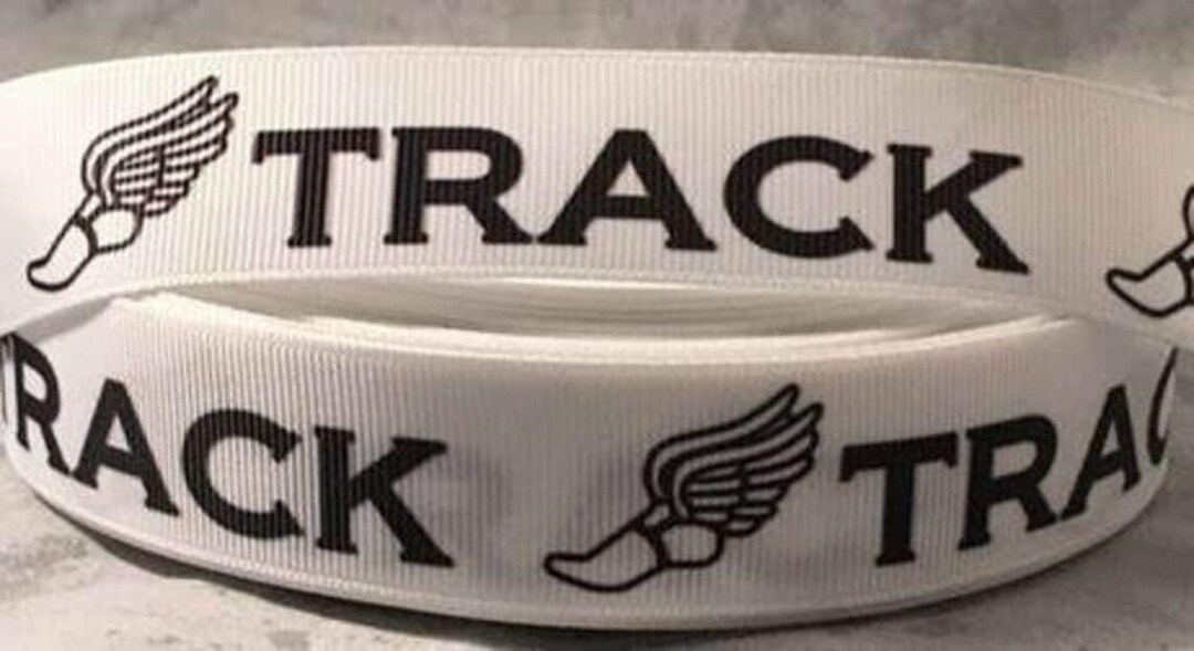 Track Grosgrain Ribbon 7/8" - DIY Crafts & Hair Bows - Etsy