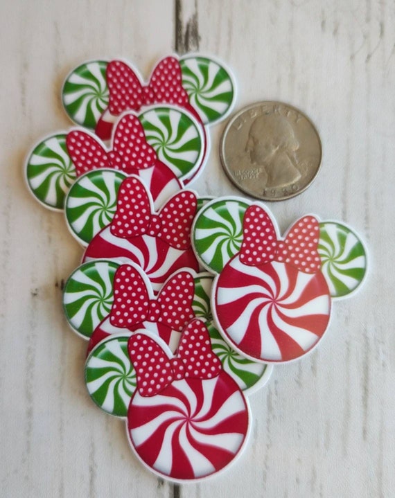 6 NEW Mouse Flat Back Planar Resins Christmas Planar Resins - Etsy